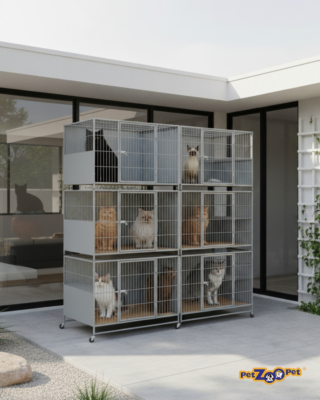 C370X Pro – Boarding Cage - Wincage Pet Products Sdn Bhd