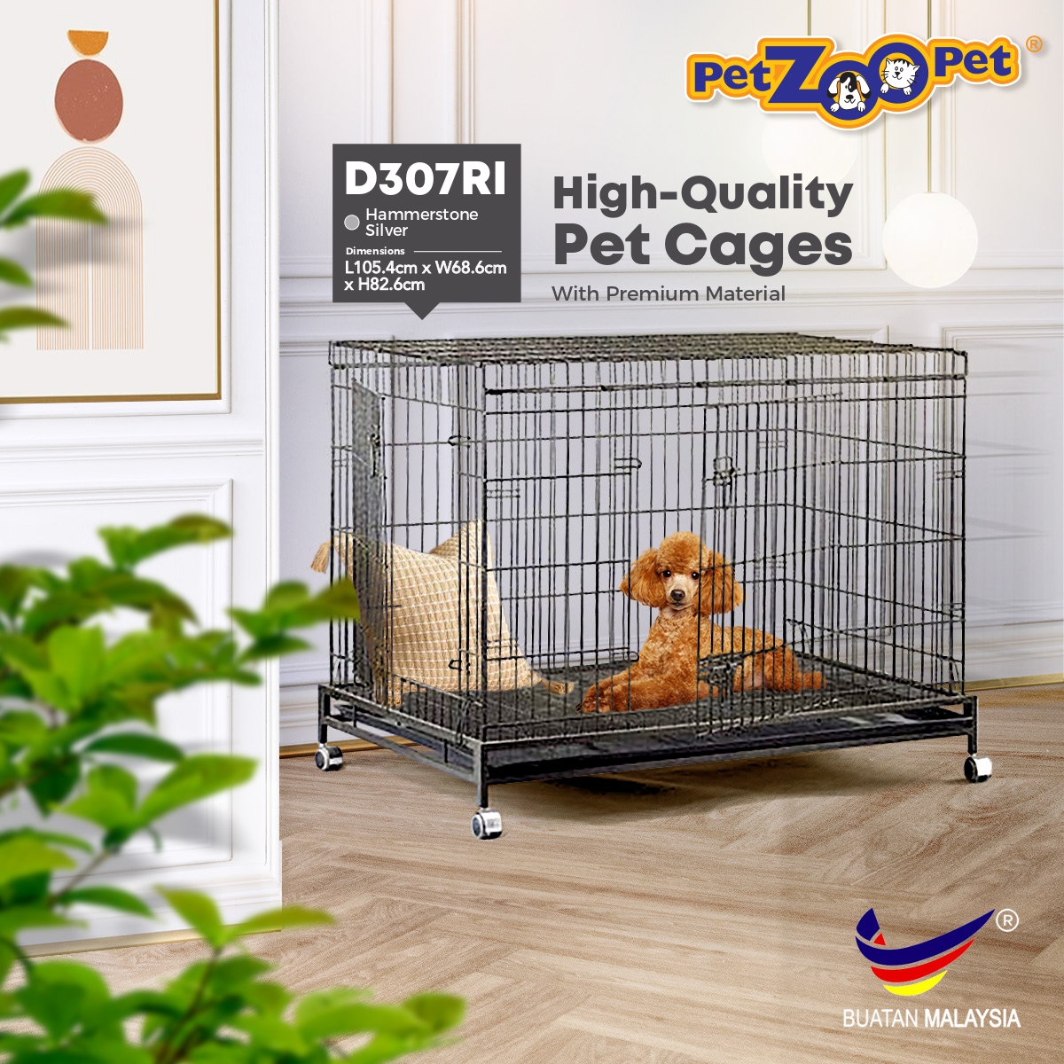 C370X – Cat Boarding Cage - Starcage Pet Products Sdn Bhd