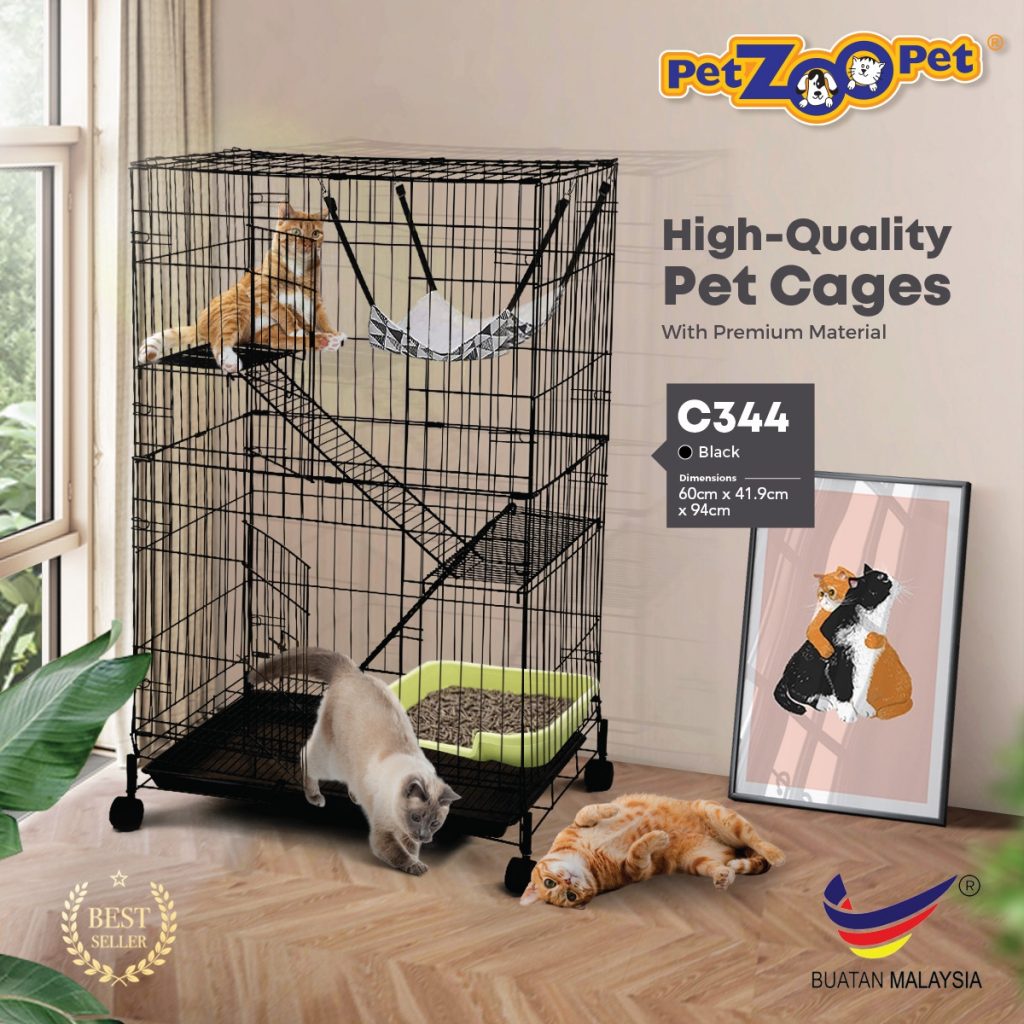 C344 – Collapsible Cat Cage - Starcage Pet Products Sdn Bhd