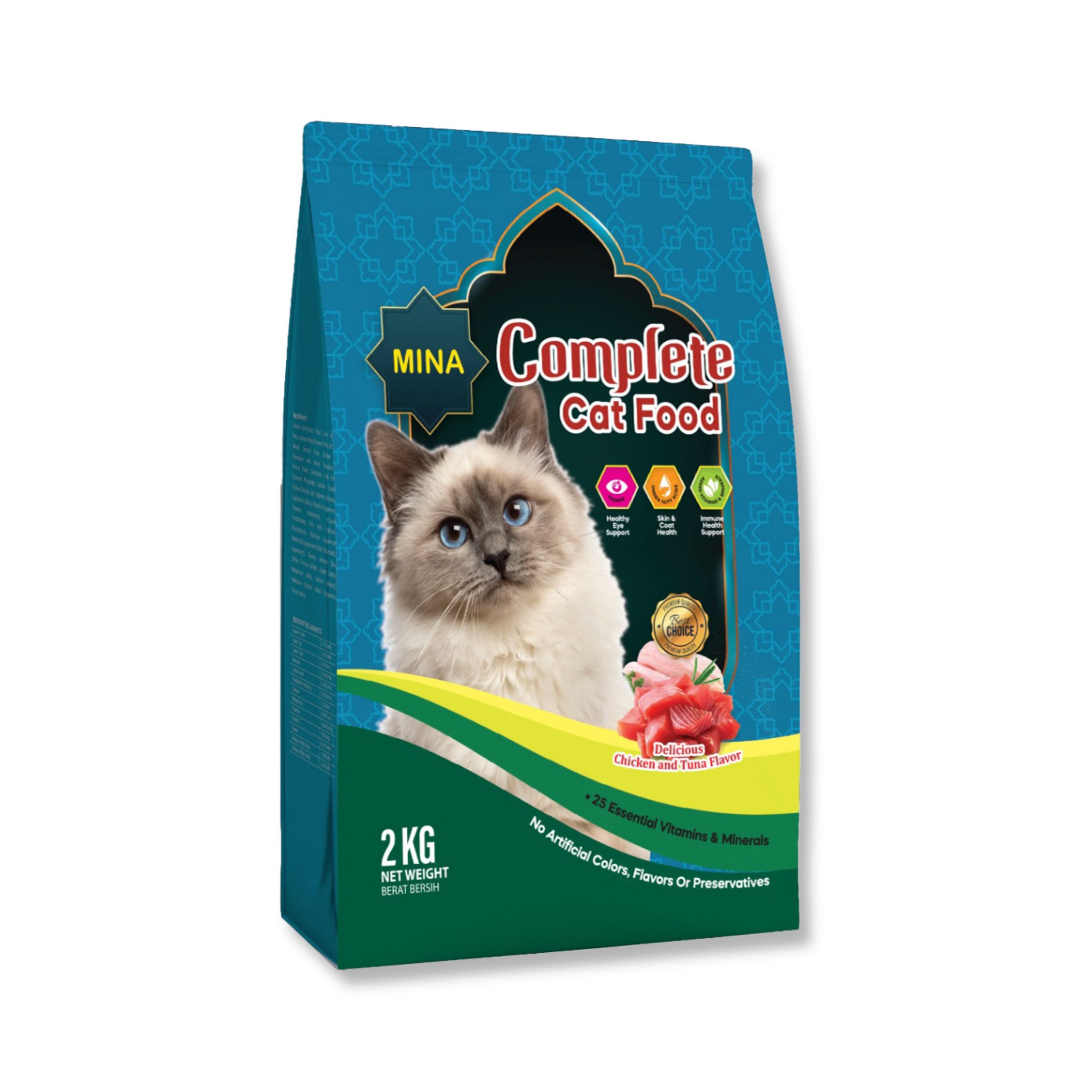 Minna Complete Cat Food – 2kg - Starcage Pet Products Sdn Bhd